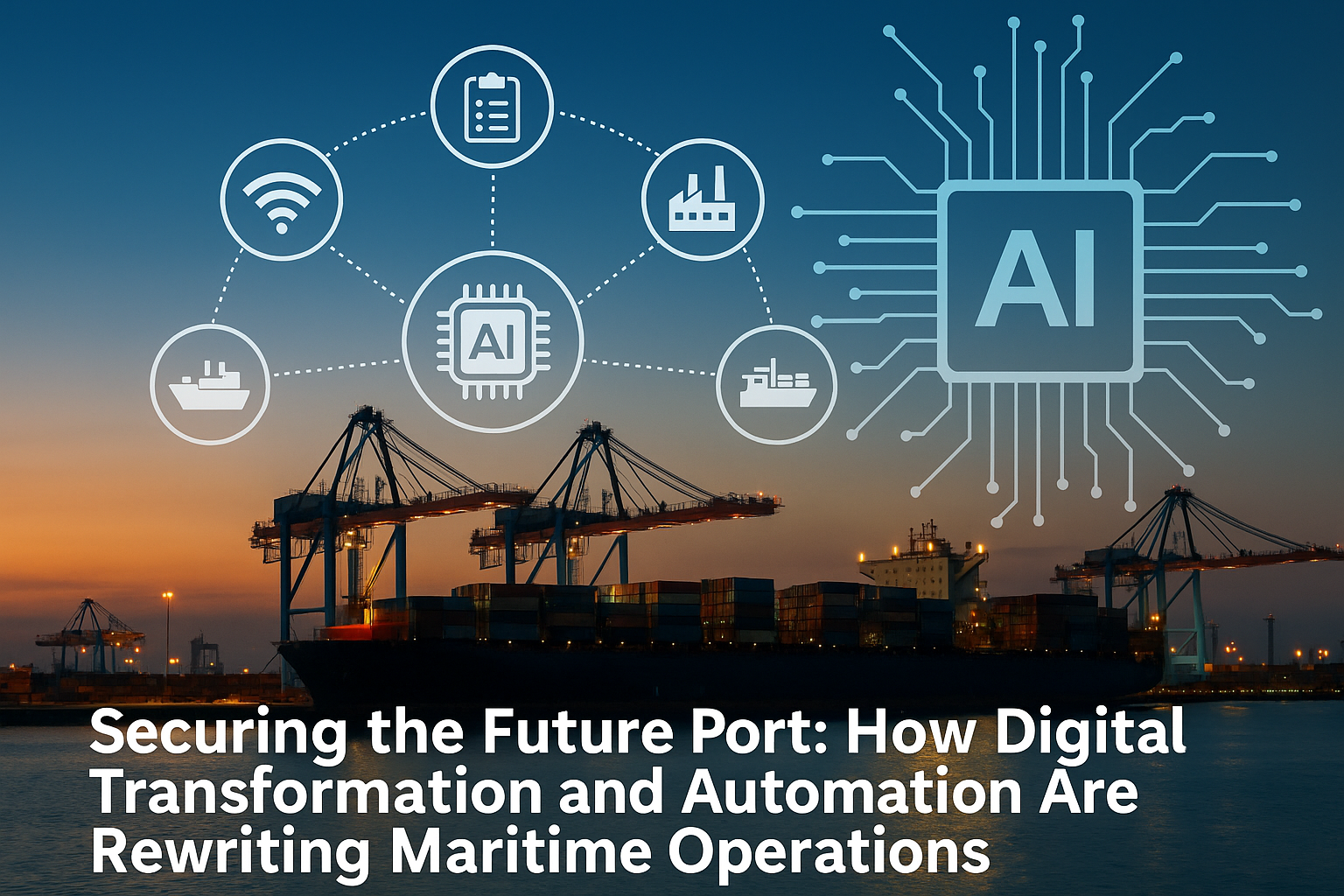 Securing the Future Port: How Digital Transformation and Automation Are ...